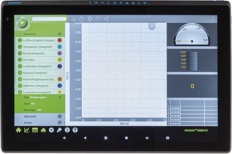 einstein Tablet 3 Pro - Дигитална STEM лаборатория с 13 сензора | Борса ...